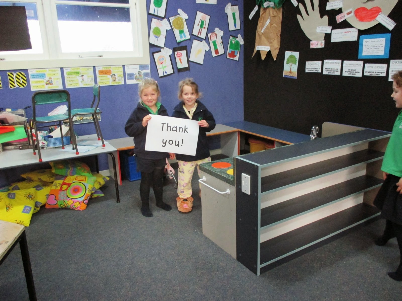 Kia Ora: Room 12 helping Room 3 with an Inquiry - The Family Corner